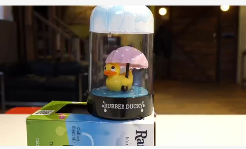 Rubber Ducky Rain Globe | Duck Grief