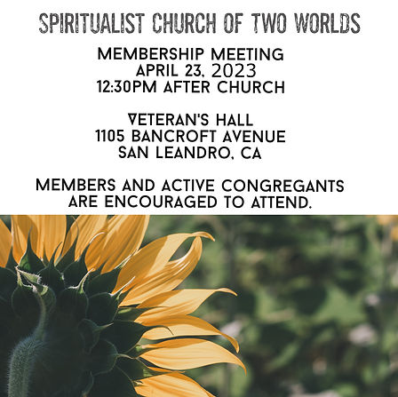 Spiritual Churches Near Me | Spiritualist Church Of Two Worlds | San ...