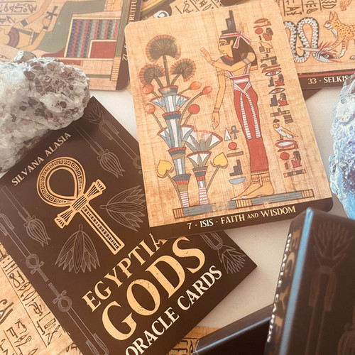 Egyptian Gods Oracle Cards | Aum Shanti NYC