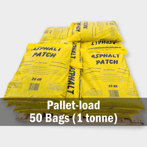 Asphalt Patch - Pallet-Load of 50 | Asphalt in a Bag Ltd