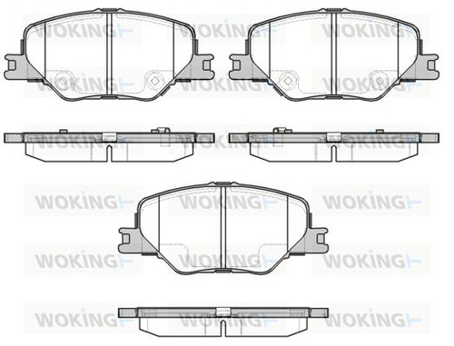 P16953.02 PASTILLAS DELANTERAS OPEL | Placas LANTIGUA