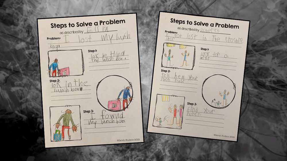 What do you do with a problem? … Sit on it.