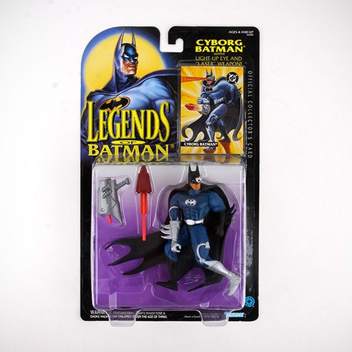 Cyborg Batman - Classic 1994 Legends of Batman Action Figure - Kenner ...