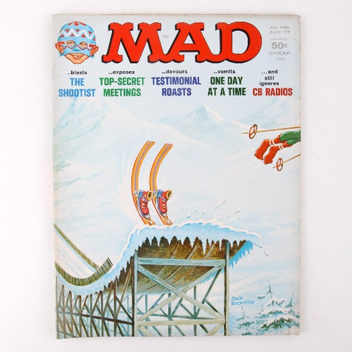 Mad Magazine - Vintage April 1977 # 190 - The Shootist - One Day at a ...