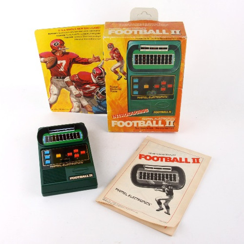 Football 2 - Vintage 1978 Electronic Handheld Sports Game - Mattel ...