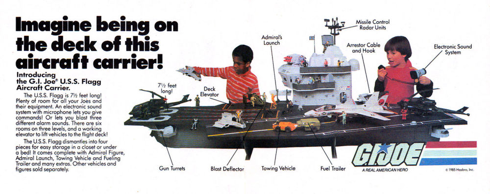 USS Flagg: The Largest Playset Ever Produced For The G.I. Joe Toy Line