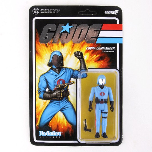 Cobra Commander - Modern 2021 G.I. Joe ReAction Figure - Super7 ...