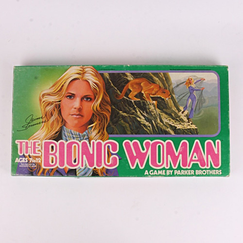 The Bionic Woman - Vintage 1976 Board Game - Parker Brothers | Vintage ...