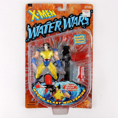 Hydro Blast Wolverine - 1997 Marvel X-Men Water Wars Action Figure ...