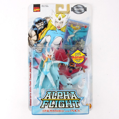Snowbird & Plick - 1999 Marvel Comics Alpha Flight Action Figure - Toy ...