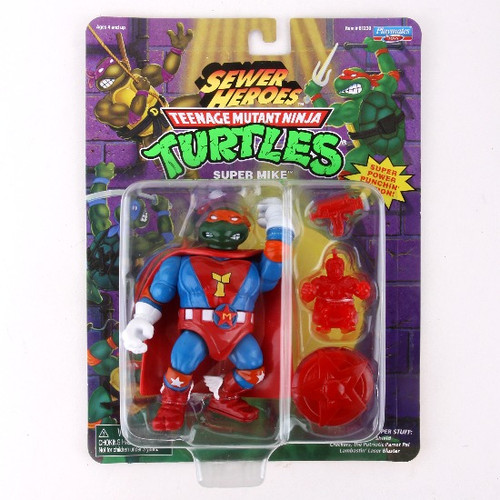 Super Mike - 2022 Teenage Mutant Ninja Turtles Sewer Heroes Figure ...