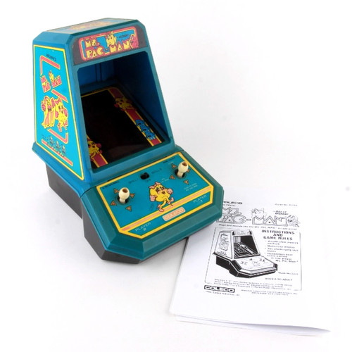 Ms. Pac-Man - Vintage 1983 Electronic Tabletop Arcade Game - Coleco ...