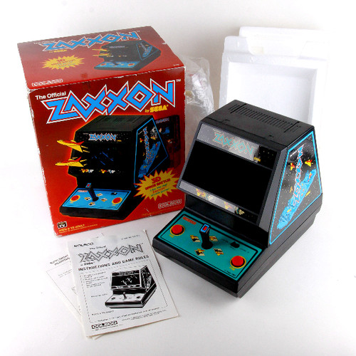 Zaxxon - Vintage 1983 Electronic Tabletop Arcade Game - Sega / Coleco ...