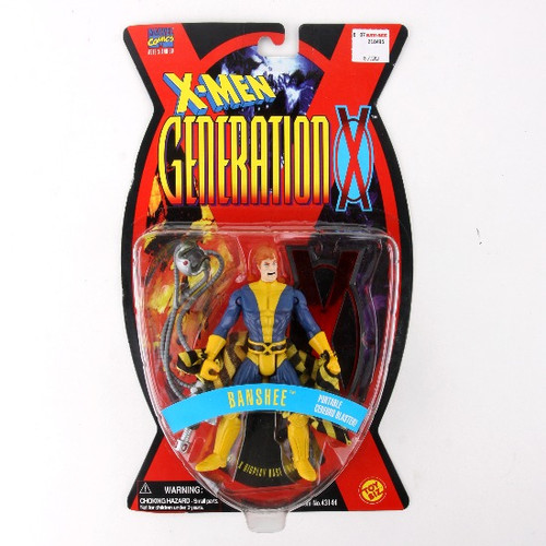 Banshee - Classic 1995 Marvel Generation X Action Figure - Toy Biz ...