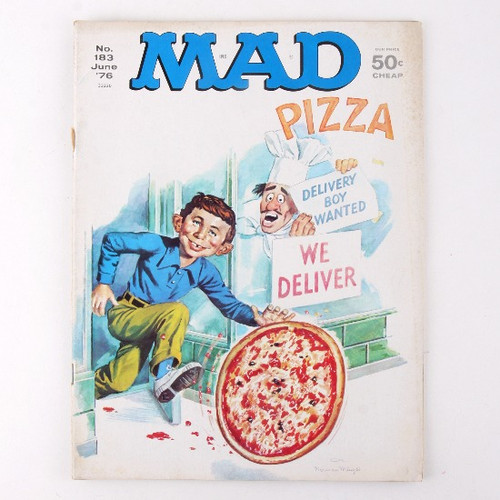 Mad Magazine - Vintage June 1976 #183 - Dog Day Afternoon - Beretta ...