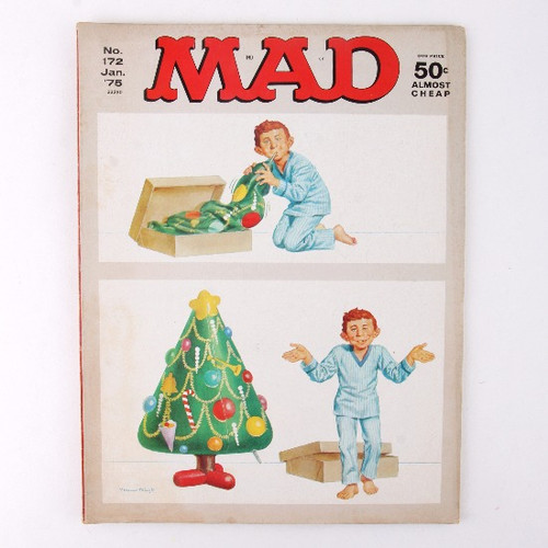 Mad Magazine - Vintage January 1975 #172 - The Six Million Dollar Man ...