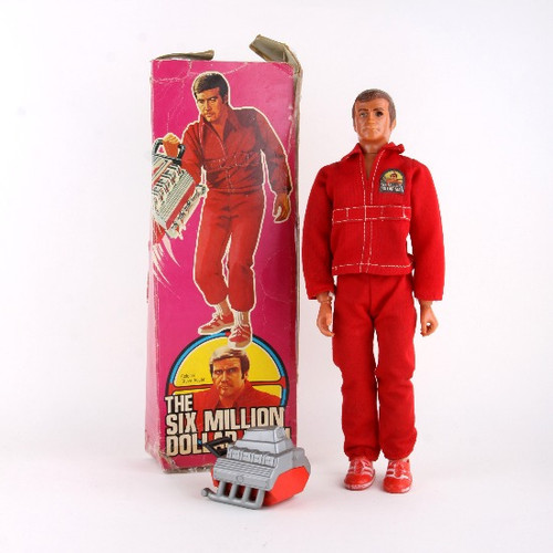 Steve Austin - 1975 Vintage Six Million Dollar Man 12" Action Figure ...
