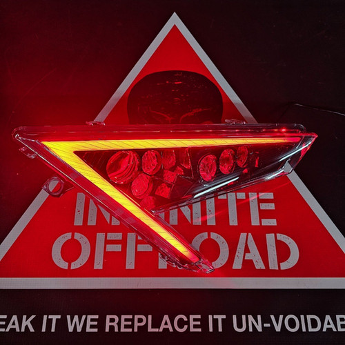 (RGB+W) Polaris RZR Headlight - Pro | infinite-offroad