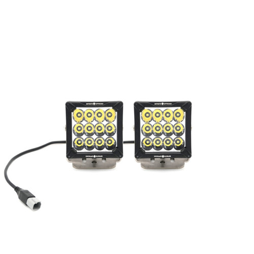 120w 4.5" Square Pod (Pair) | infinite-offroad