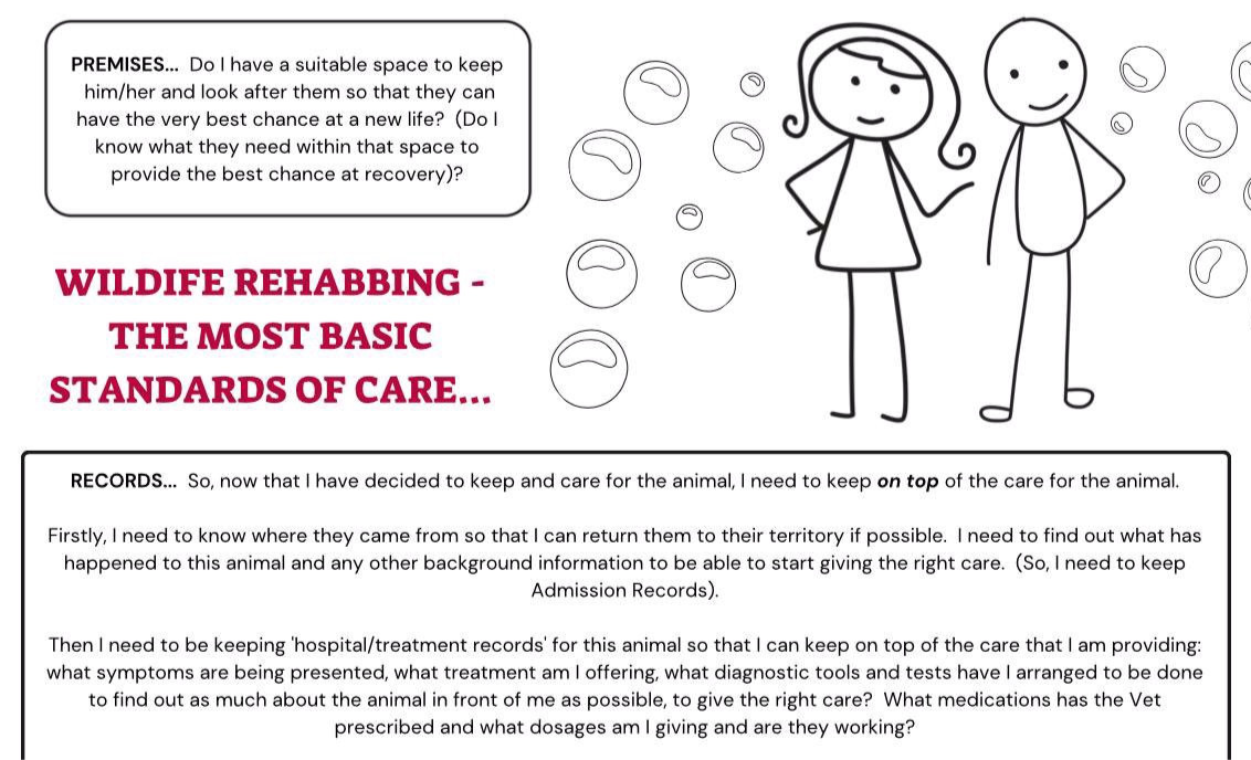 Minimum Care Basics...