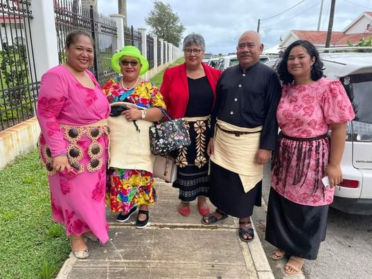 An audience with His Majesty King Tupou VI at the Royal Palace