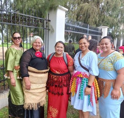 An audience with His Majesty King Tupou VI at the Royal Palace