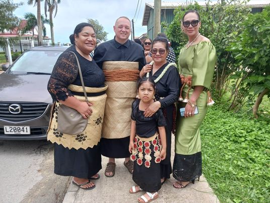 An audience with His Majesty King Tupou VI at the Royal Palace