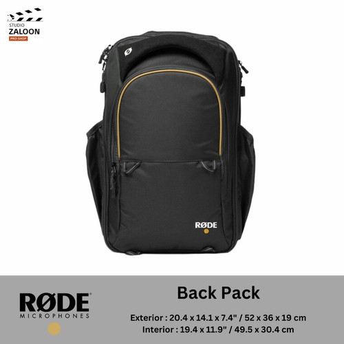 RODE Backpack for RØDECaster Pro II (18L) | Studio Zaloon