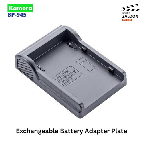 BP-945 Exchangeable Battery Adapter Plate | Studio Zaloon