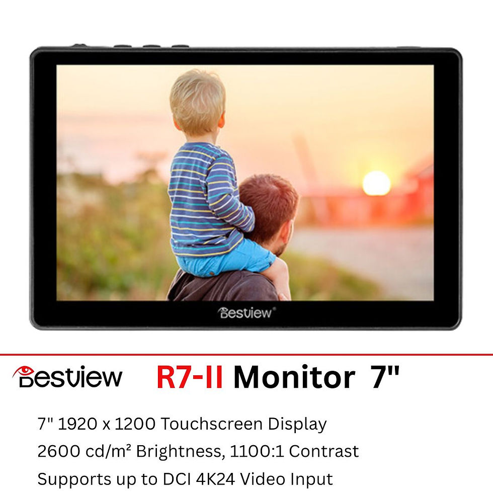Desview R7II 7" 4K HDMI Touchscreen Monitor | Studio Zaloon