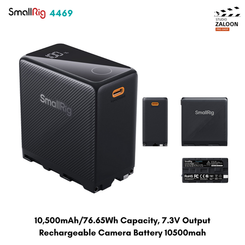 SmallRig L-Series/NP-F970 USB-C Rechargeable Camera Battery (Black ...