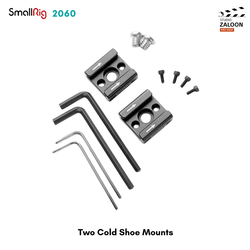 SmallRig 2060 Cold Shoe 2-Pack | Studio Zaloon