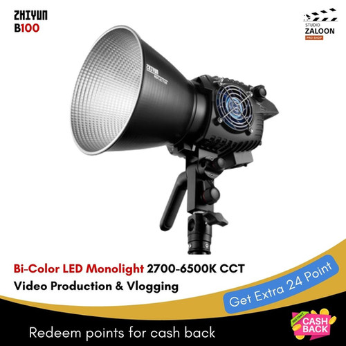 Zhiyun MOLUS (B100/B200/B300 & B500) Bi-Color LED Monolight | Studio Zaloon