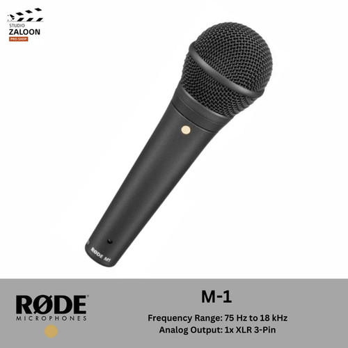 RODE M1, M1-S, M2 & M3 Microphone | Studio Zaloon