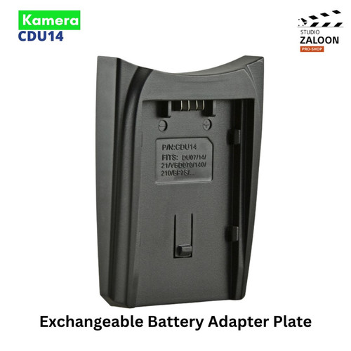 CDU14 Exchangeable Battery Adapter Plate | Studio Zaloon