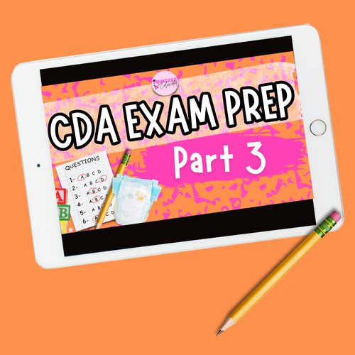 CDA Exam Prep Webinar Replay | Princess Educator
