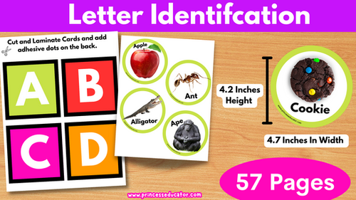 Letter Recognition Game | Princess Educator