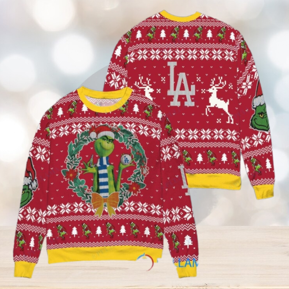 Los Angeles Dodgers x Grinch Dr. Seuss How the Grinch Stole Christmas ...