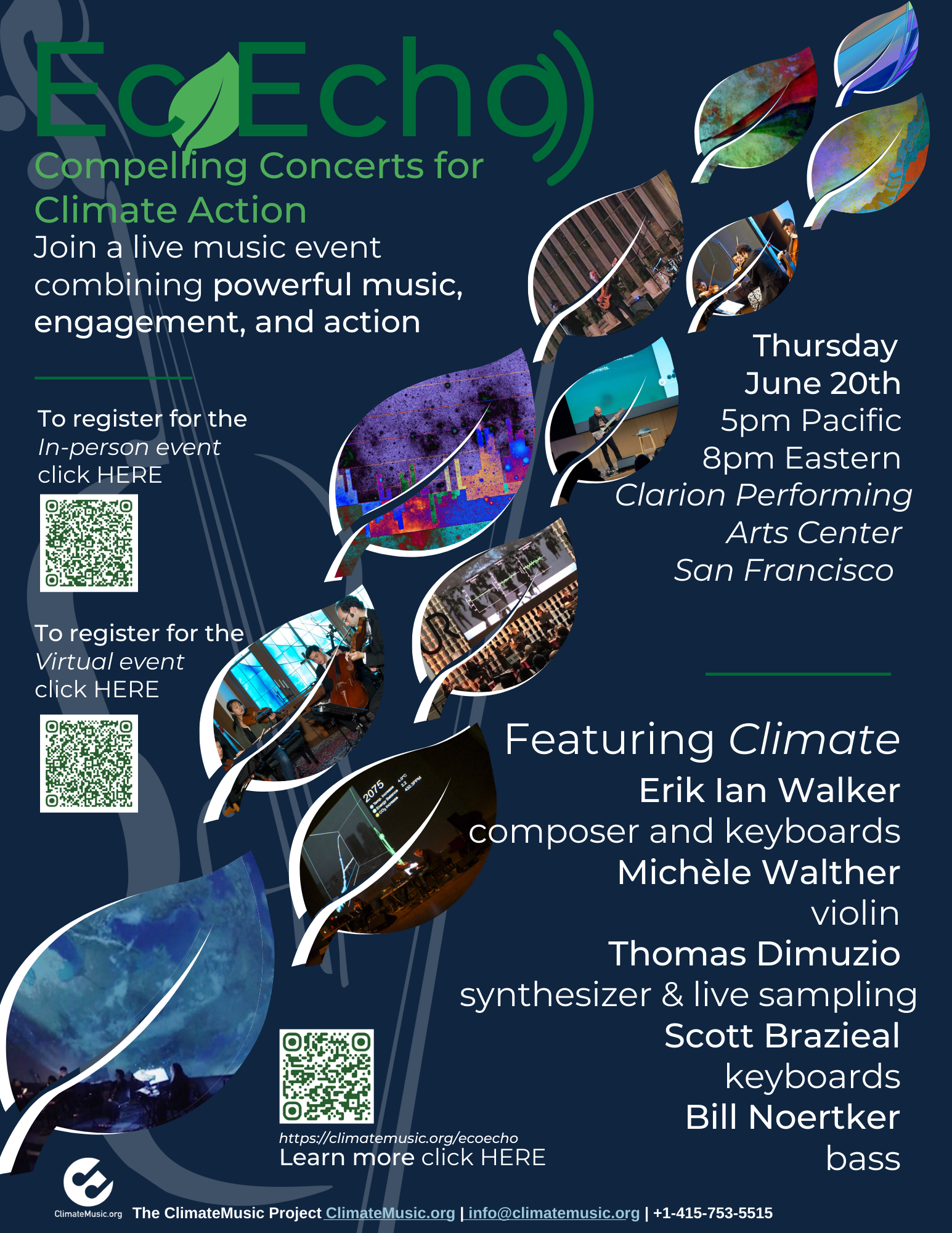 EcoEcho: Concert for Climate Action | Clarion