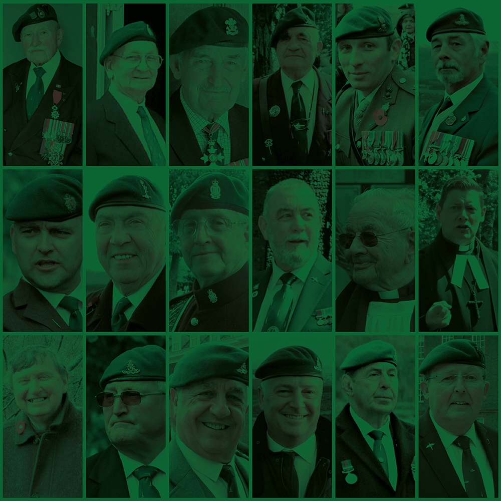 Commando Association Officers from past to present