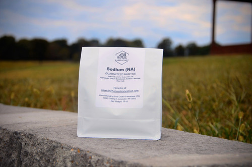 Sodium Refill | 4 Hooves Homestead