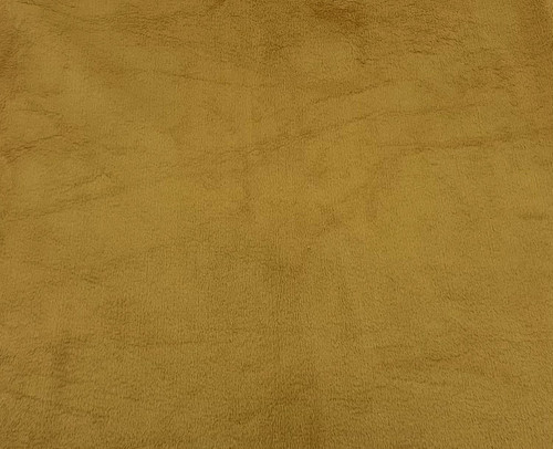Golden Minky Cuddle Solid Fabric | Howl Fabric