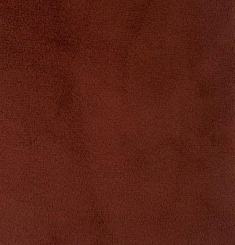 Dark Brick (HF) Minky Cuddle Solid Fabric | Howl Fabric