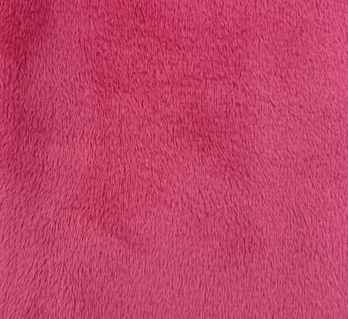 Hot Pink (HF) Minky Cuddle Solid Fabric | Howl Fabric