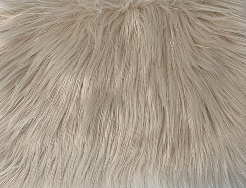 Latte Luxury Shag Faux Fur | Howl Fabric