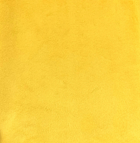 Canary Minky Cuddle Solid Fabric | Howl Fabric