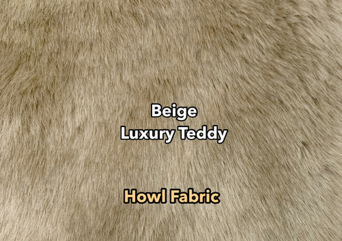 Beige Luxury Teddy Faux Fur | Howl Fabric