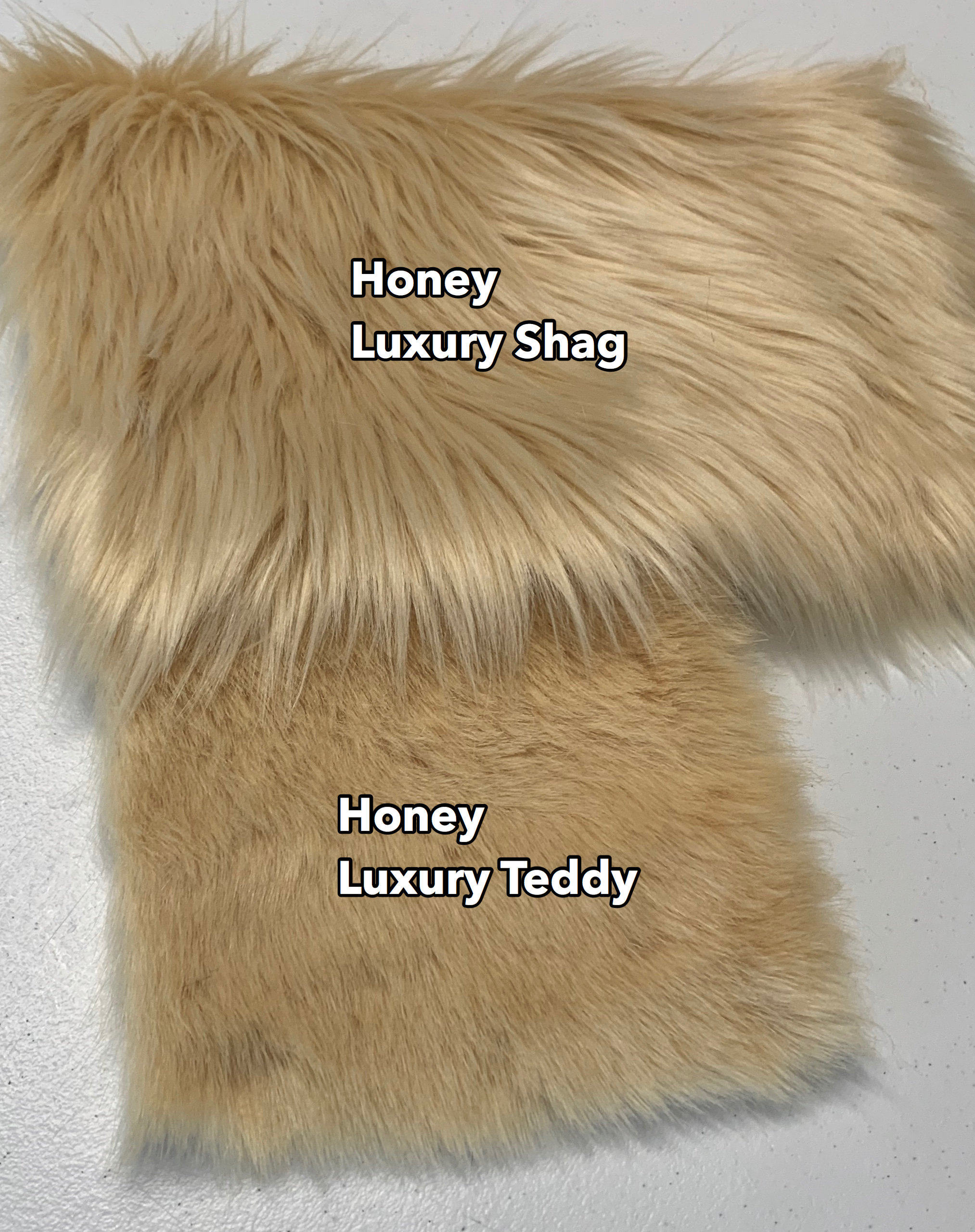 Honey Luxury Shag Faux Fur | Howl Fabric