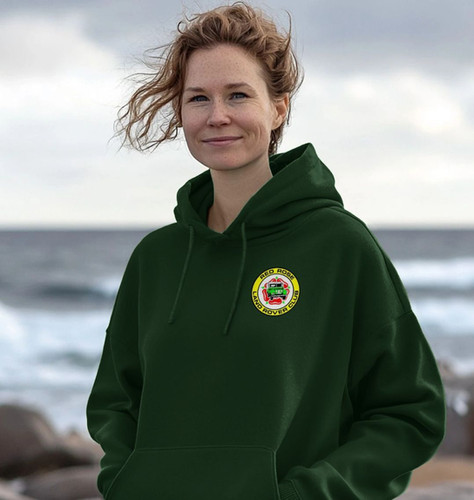 Adult Unisex Red Rose Land Rover Club Printed Hoodie | Red Rose Land Rover