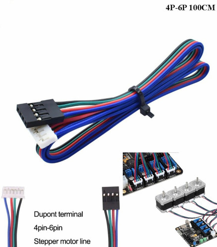 100CM 4Pin-6Pin Stepper Motor Cable XH2.54 Terminal Wire | Noor Aziz ...
